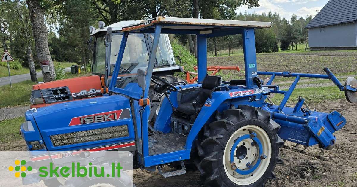 Traktorius Iseki Ta247f (su freza) - Skelbiu.lt