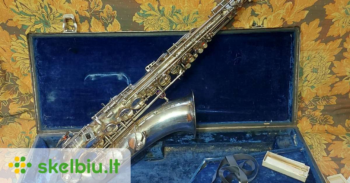 Vokiškas saksofonas tenoras pasidabruotas - Skelbiu.lt