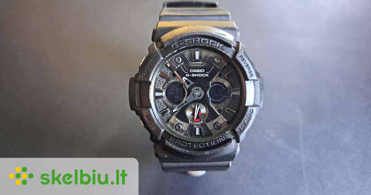 Casio G-shock Ga201 (5229) - Skelbiu.lt