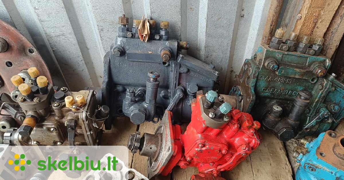 Mtz, T-40, T-25, T-16 detalės, Kuro Siurbliai - Skelbiu.lt