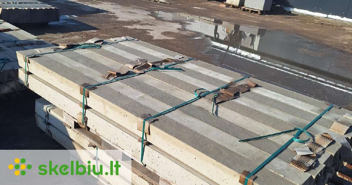 Betoniniai tvoros stulpai - Skelbiu.lt