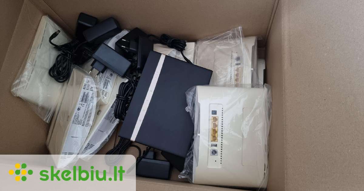 4G modemai Huawei B525s-23a (naudoti) - Skelbiu.lt