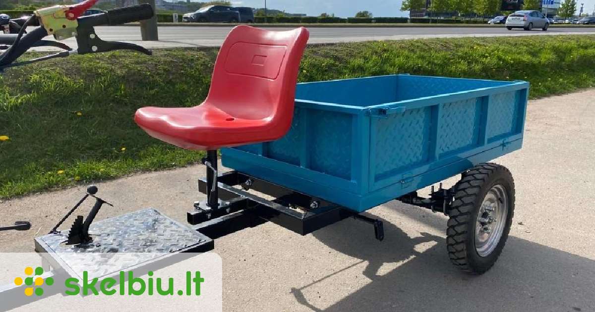Motobloko - Kultivatoriaus priekaba su lingėmis - Skelbiu.lt