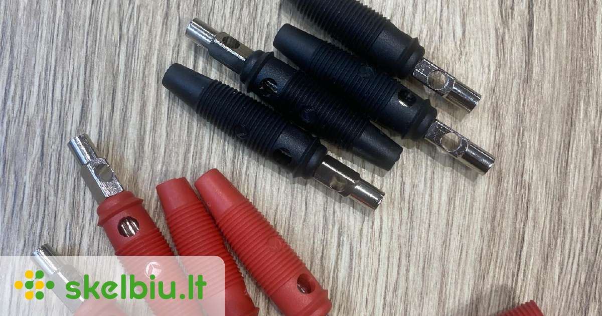 Bananinis audio kištukas 10 vnt. - Skelbiu.lt