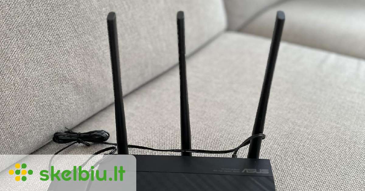 Asus routeris - Skelbiu.lt