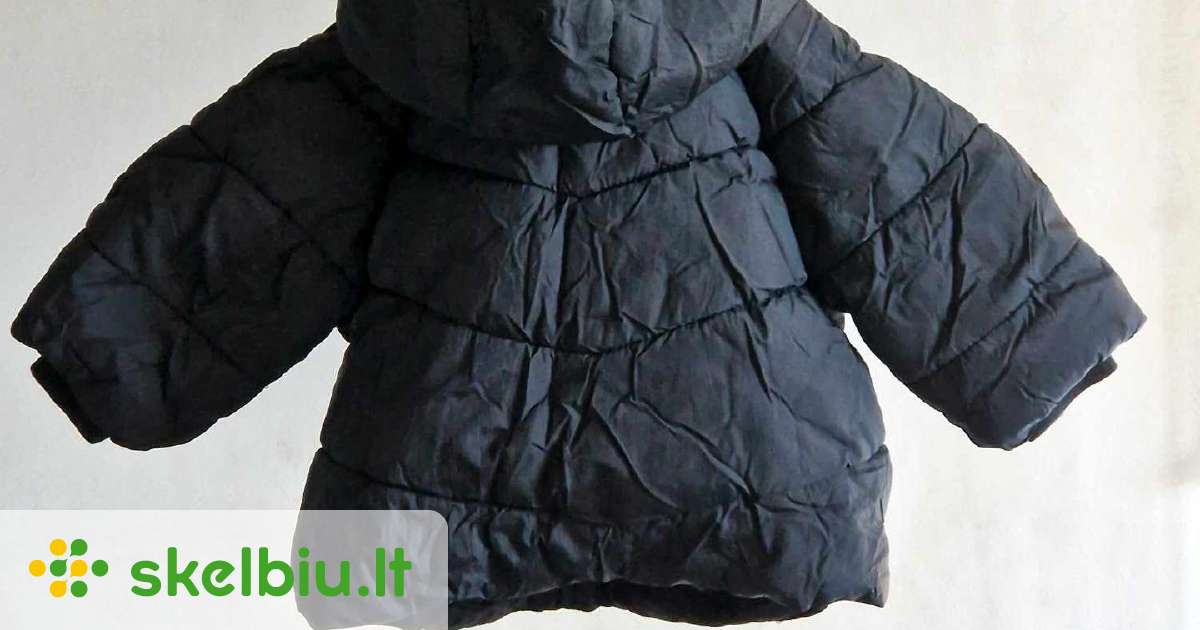 Stilinga vaikiška juoda Zara striukė (Būklė Puiki) - Skelbiu.lt