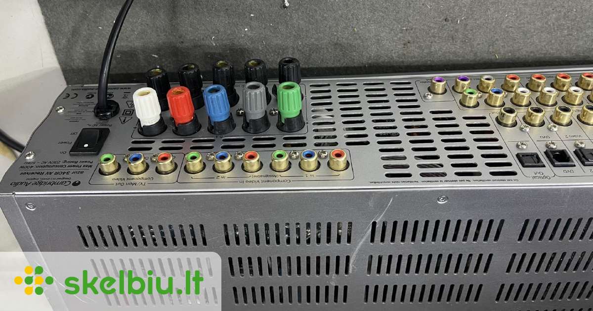 Cambridge Audio Azur 340r resyveris - Skelbiu.lt