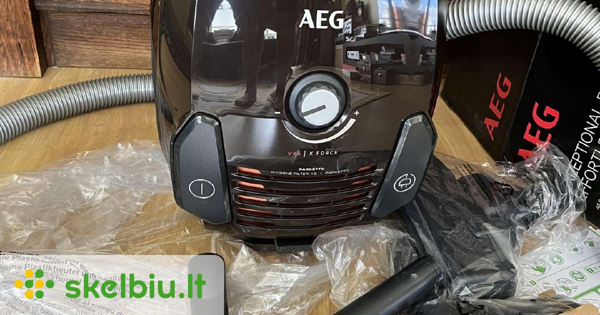 Naujas Aeg Vx6-2 X force dulkių siurblys - Skelbiu.lt