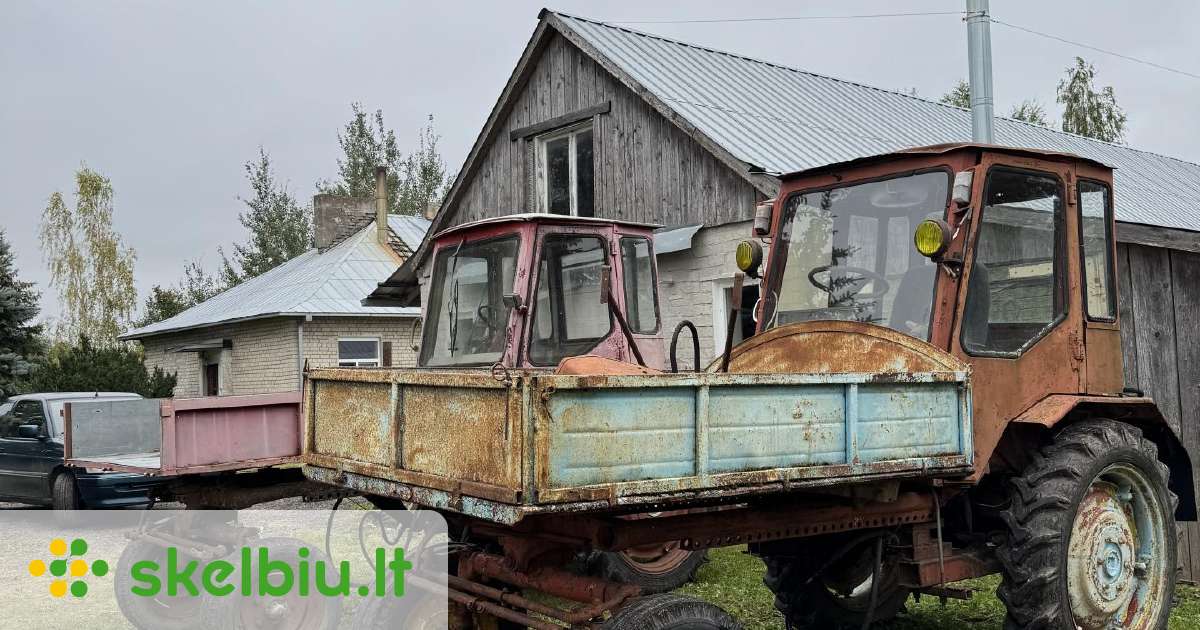 T16 traktorius - Skelbiu.lt