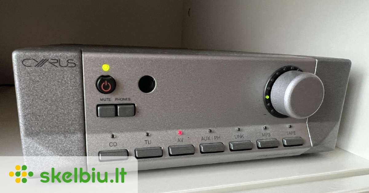 Cyrus 6vs2 integruotas stiprintuvas - Skelbiu.lt