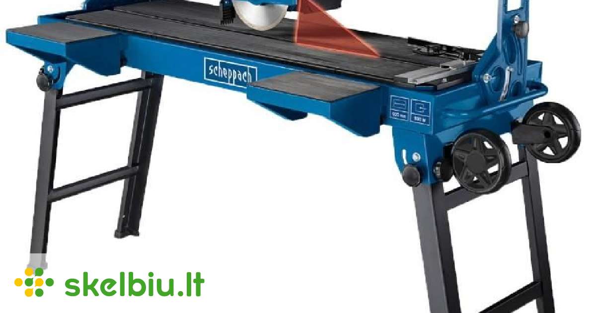 Plytelių pjaustymo staklės Scheppach Fs 4700 - Skelbiu.lt