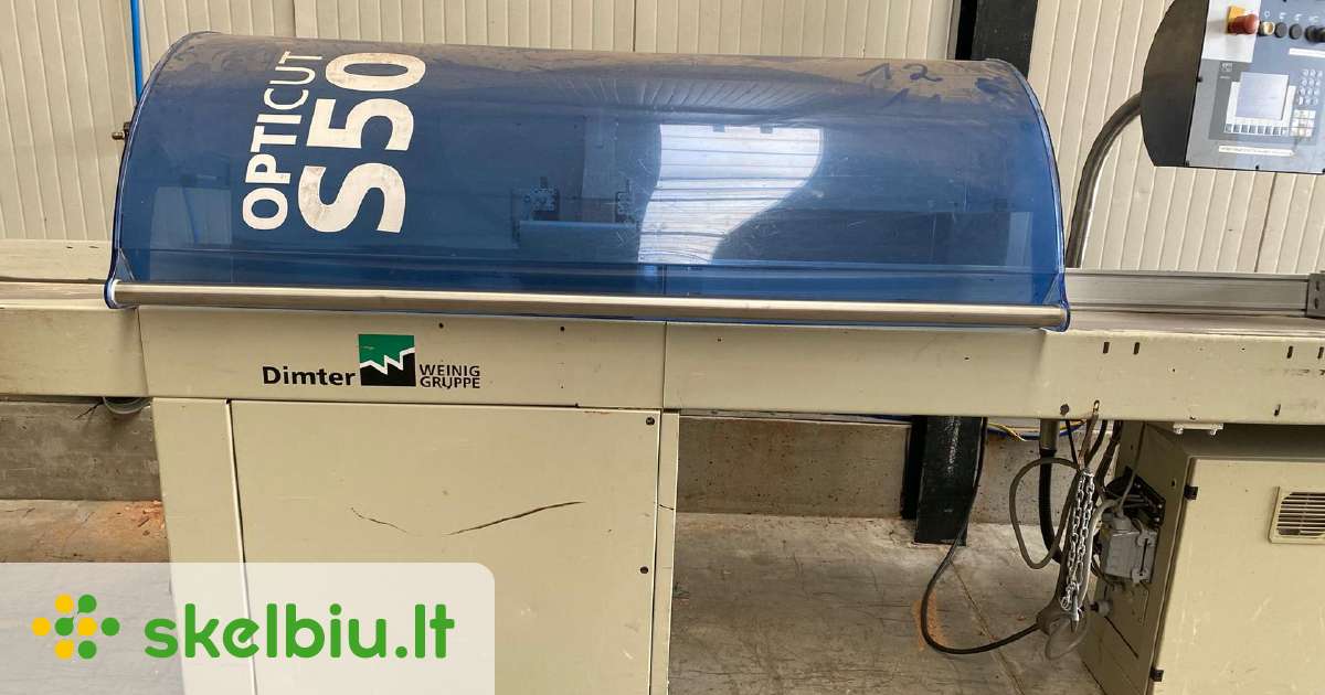 Optimizavimo staklės Grecon Dimter Opticut S50 - Skelbiu.lt