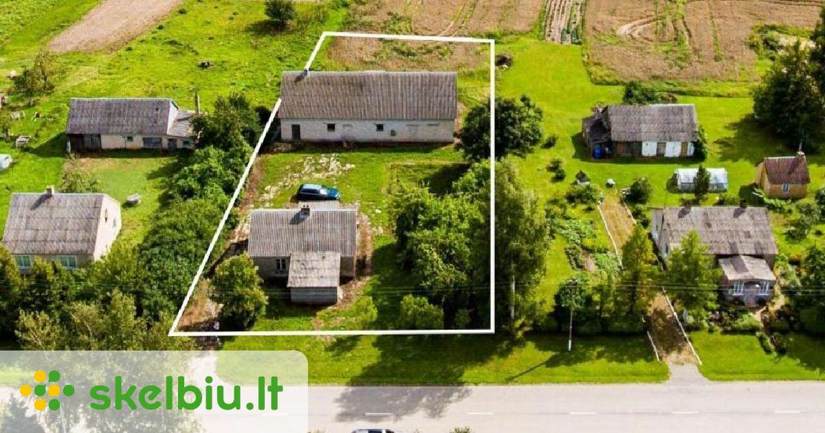 Parduodamas namas ir ūkinis pastatas - Skelbiu.lt