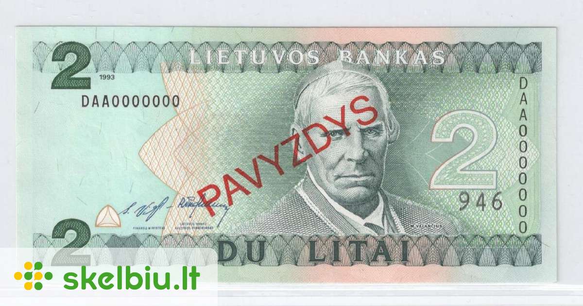 1 litas 1993 skelbimai - Skelbiu.lt