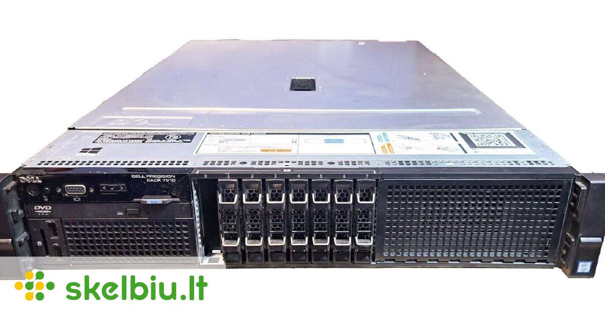 Serveris-dell Precision 7910 Rack - tik 90€ su PVM - Skelbiu.lt