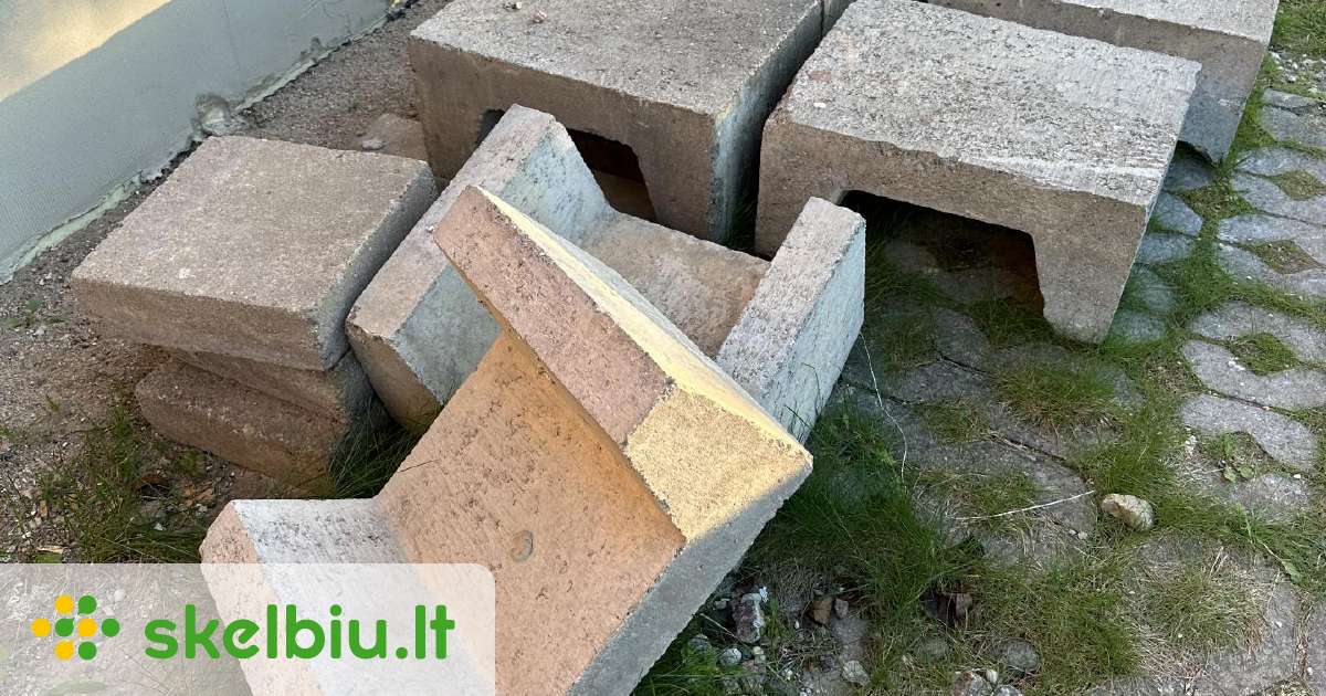 U formos betoniniai blokeliai - Skelbiu.lt