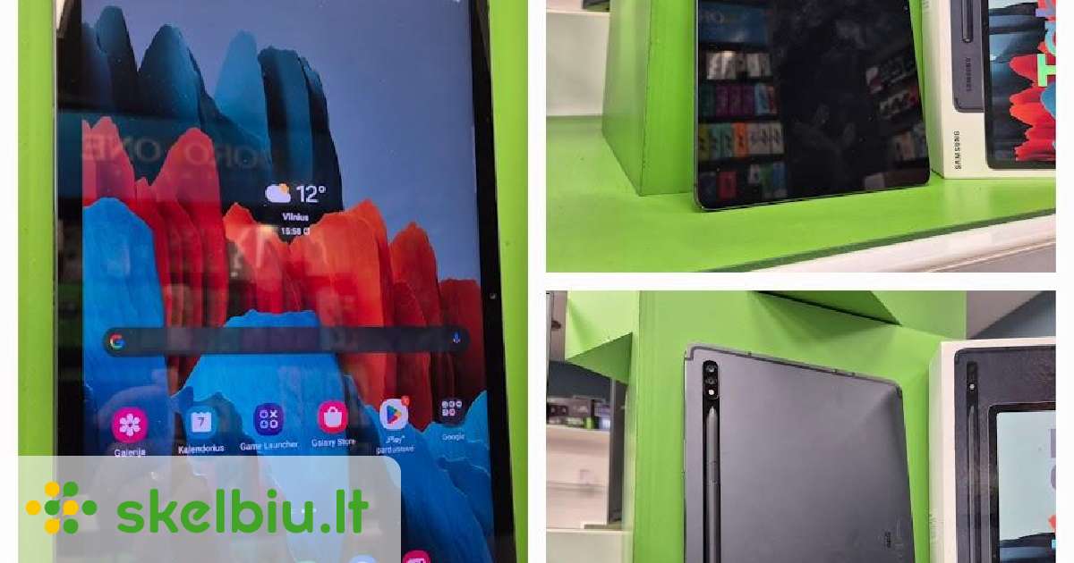 Samsung Tab S7 128gb Lte T875 - Skelbiu.lt
