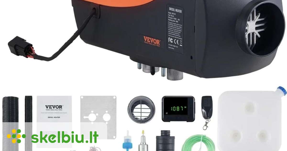 Dyzelinis šildytuvas 2-8kw 12v Webasto - Skelbiu.lt