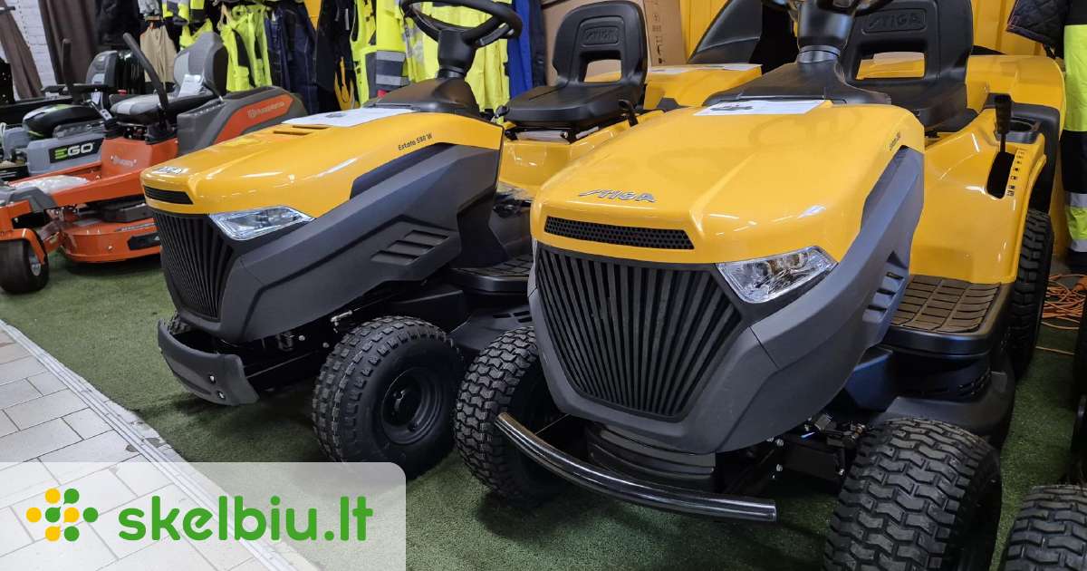 Sodo traktorius Stiga Estate 384 M - Skelbiu.lt