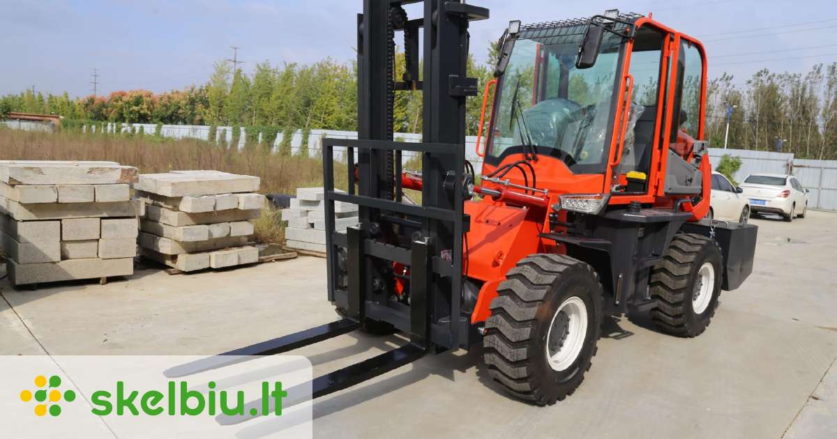 Dyzelinis šakinis krautuvas,forklift,offroad - Skelbiu.lt