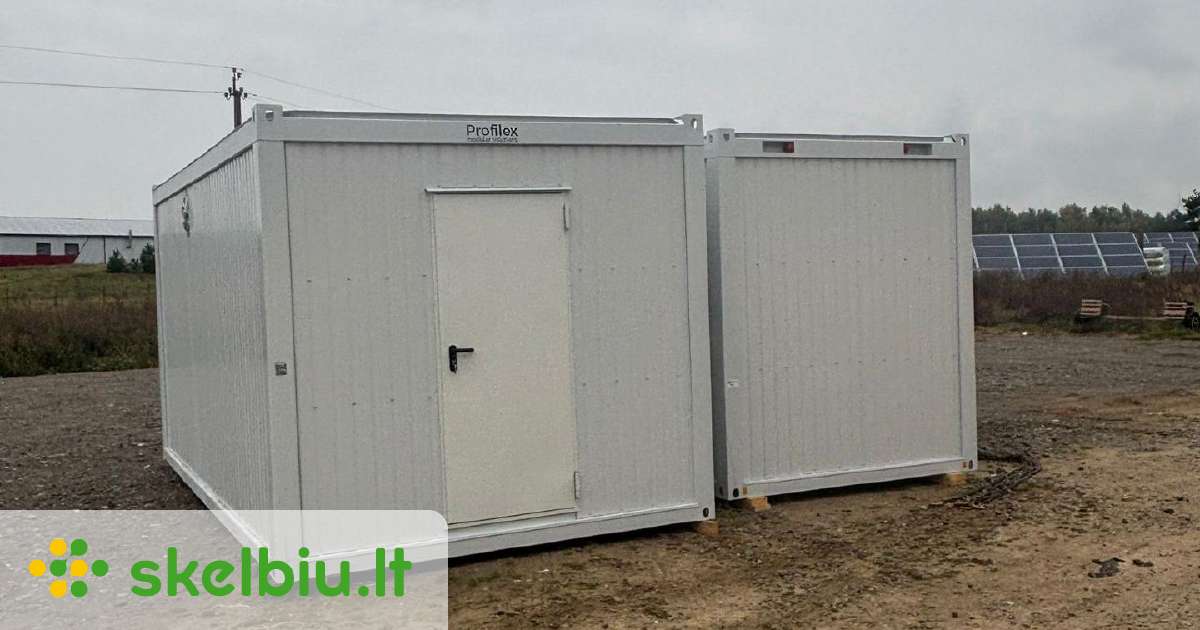 Modulinis Ofisas Bei Sandeliukas - Skelbiu.lt