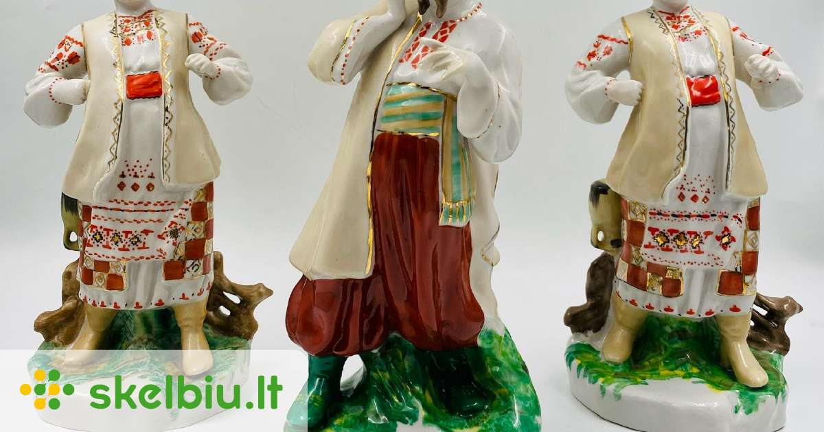 Vintažinė statulėlė kolekcijai Odarka ir Karasas - Skelbiu.lt