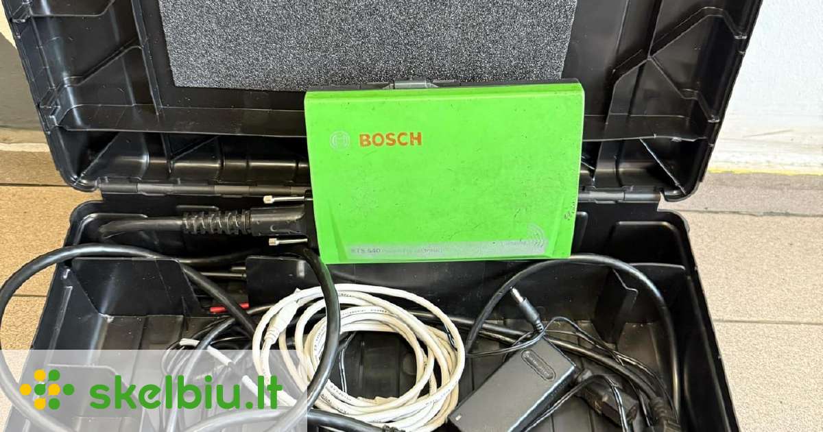 Bosch Kts540 diagnostikos iranga - Skelbiu.lt