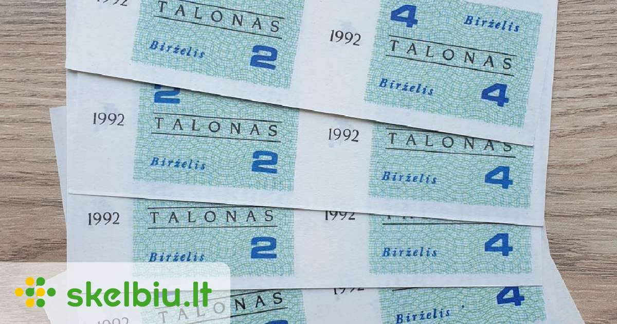 1991 metų Reti Unc birželio mėnesiai 5 vnt. - Skelbiu.lt