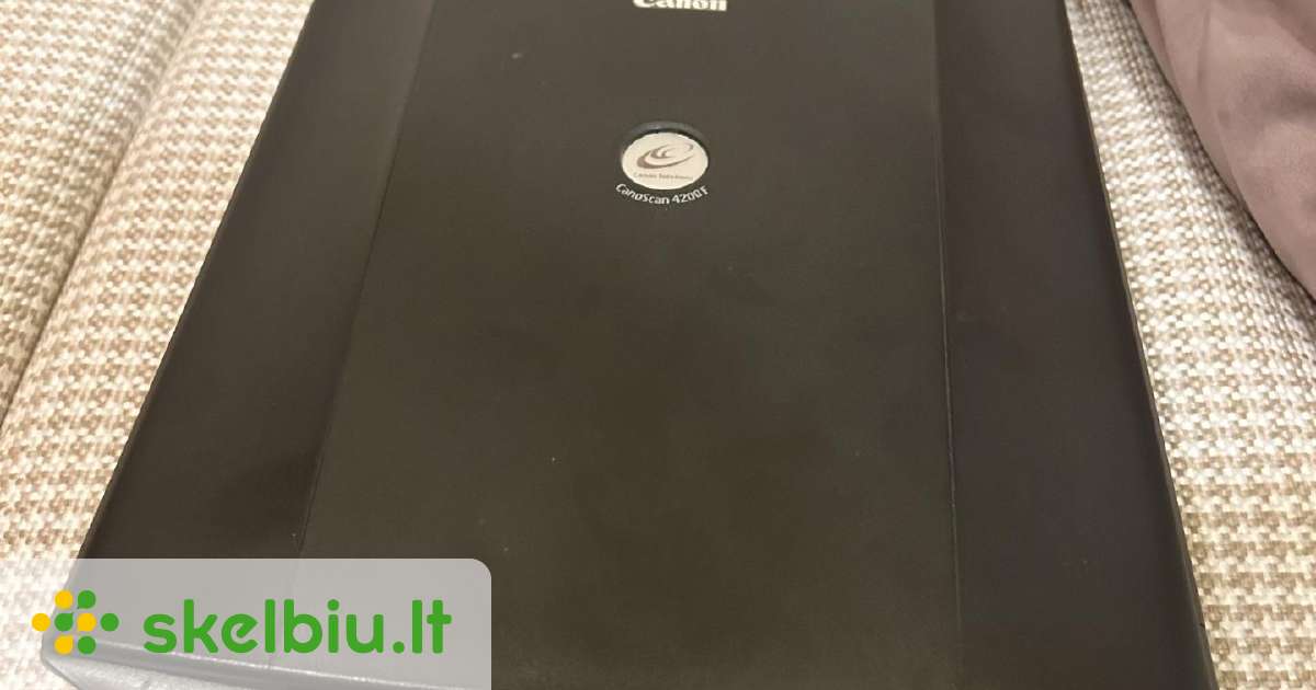 Skeneris Canoscan 4200f - Skelbiu.lt