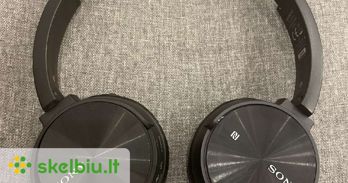 Naudotos Sony belaidės ausinės Mdr-zx330bt - Skelbiu.lt