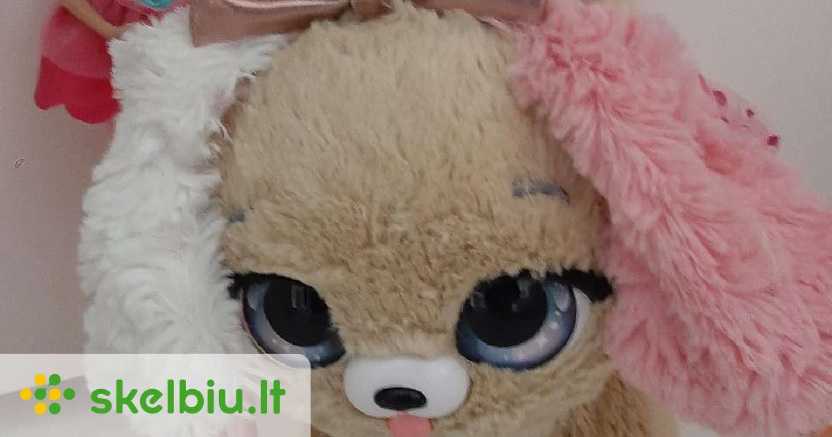 Šuniukas interaktyvus ir 2barbes - Skelbiu.lt