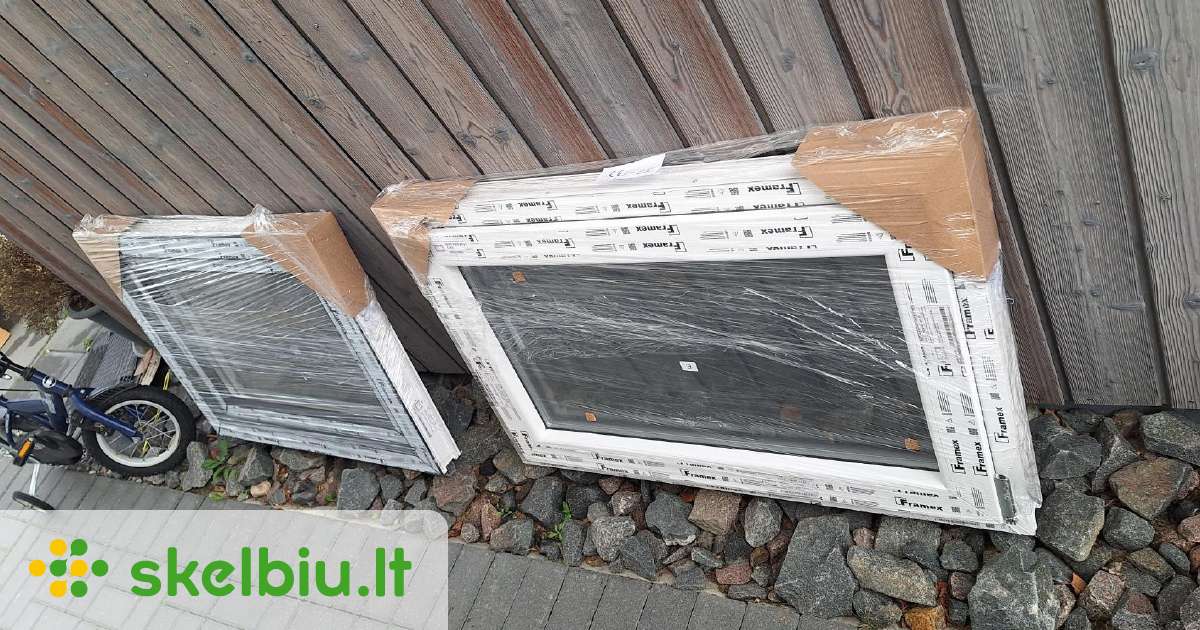 Plastikiniai langai sandeliukui , garažui - Skelbiu.lt
