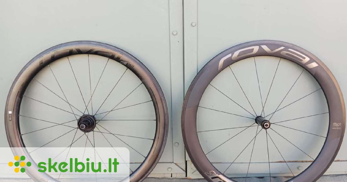 Roval Rapide Clx 60, karboninis ratas priekis - Skelbiu.lt