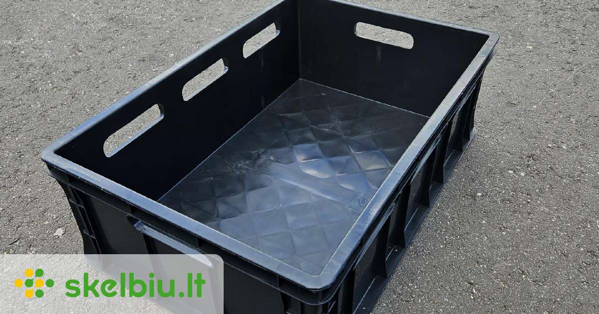 Plastikinės dėžės 60x40x20 - Skelbiu.lt