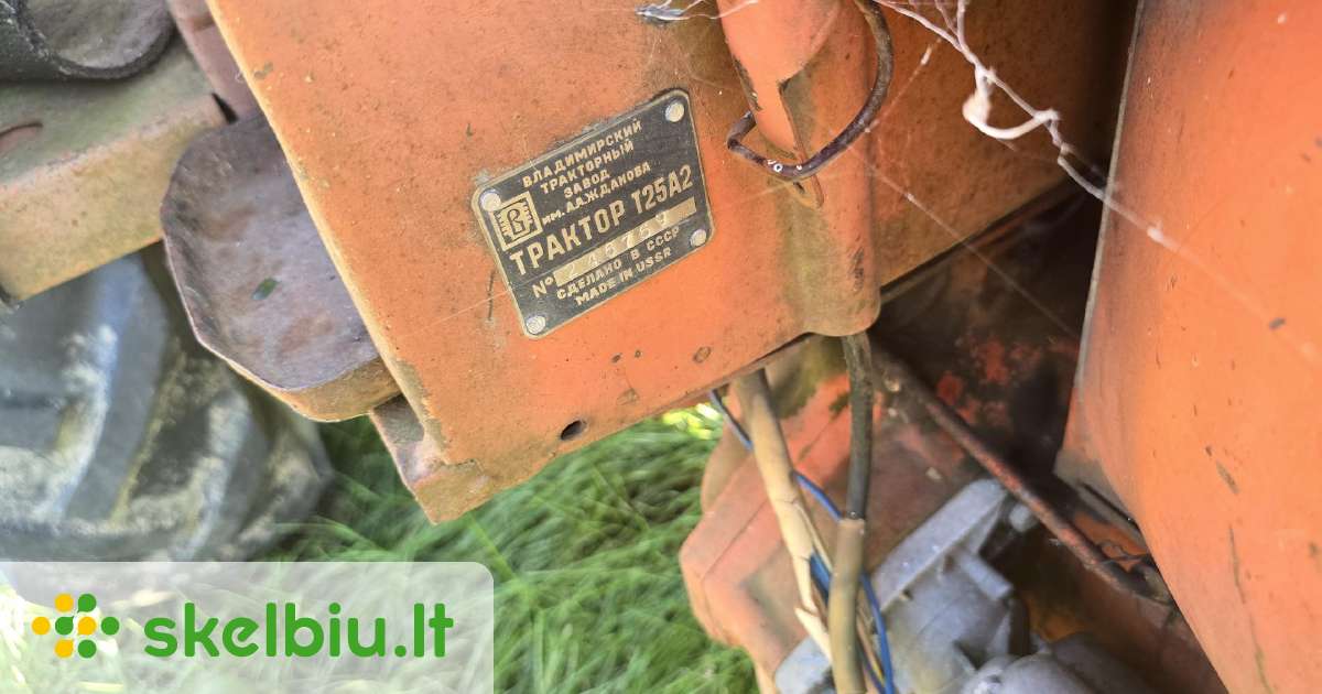 Traktorius T25a2 - Skelbiu.lt