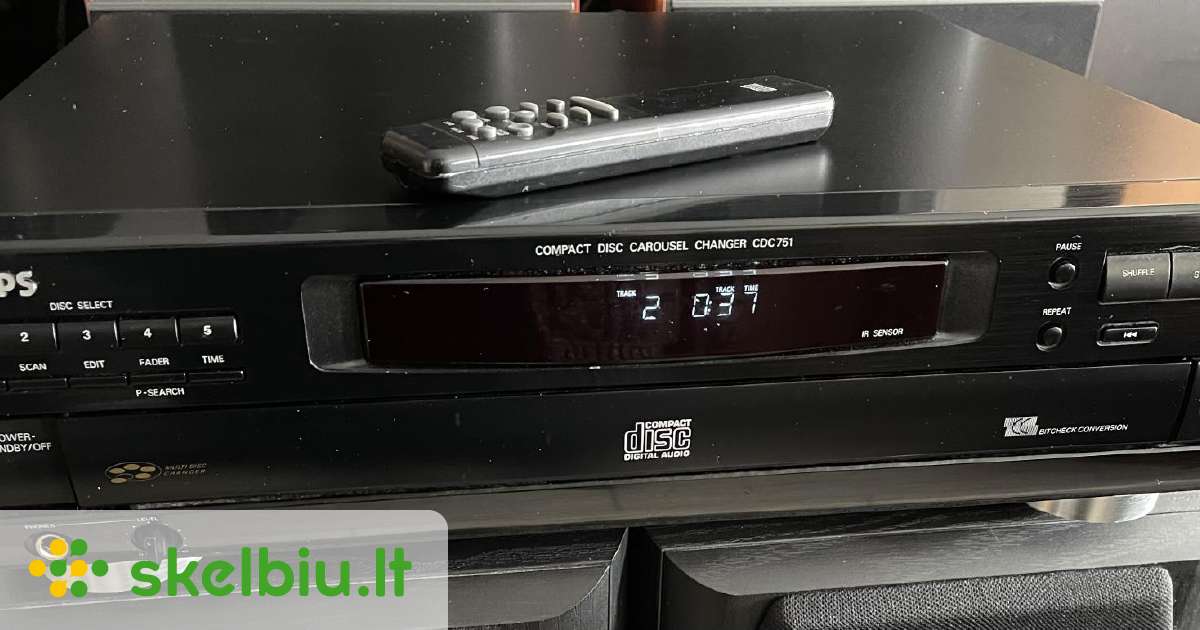 Philips cdc-751-tda1545a / CD / dvd / mp3 / bluray - Skelbiu.lt