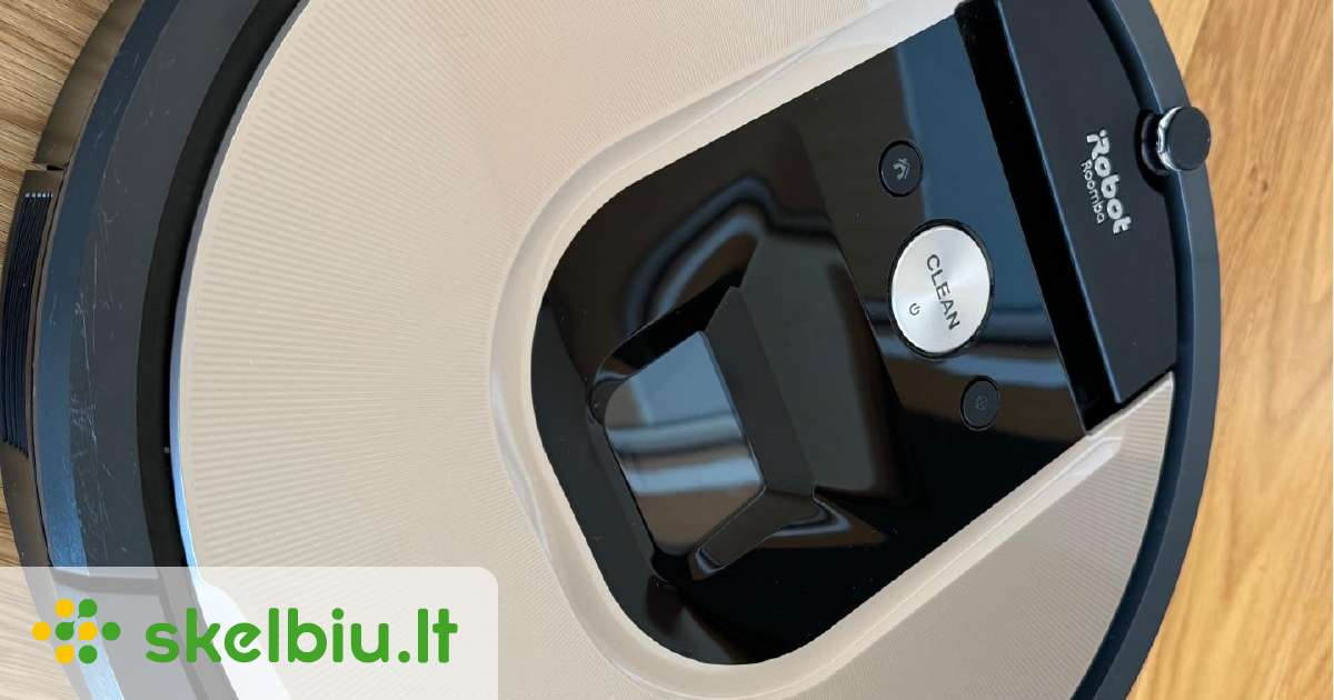 Irobot Roomba 966 - Skelbiu.lt