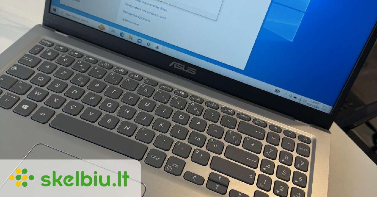 Asus M515d 15,6 ryzen 5 3500u/8gb/512gb SSD - Skelbiu.lt