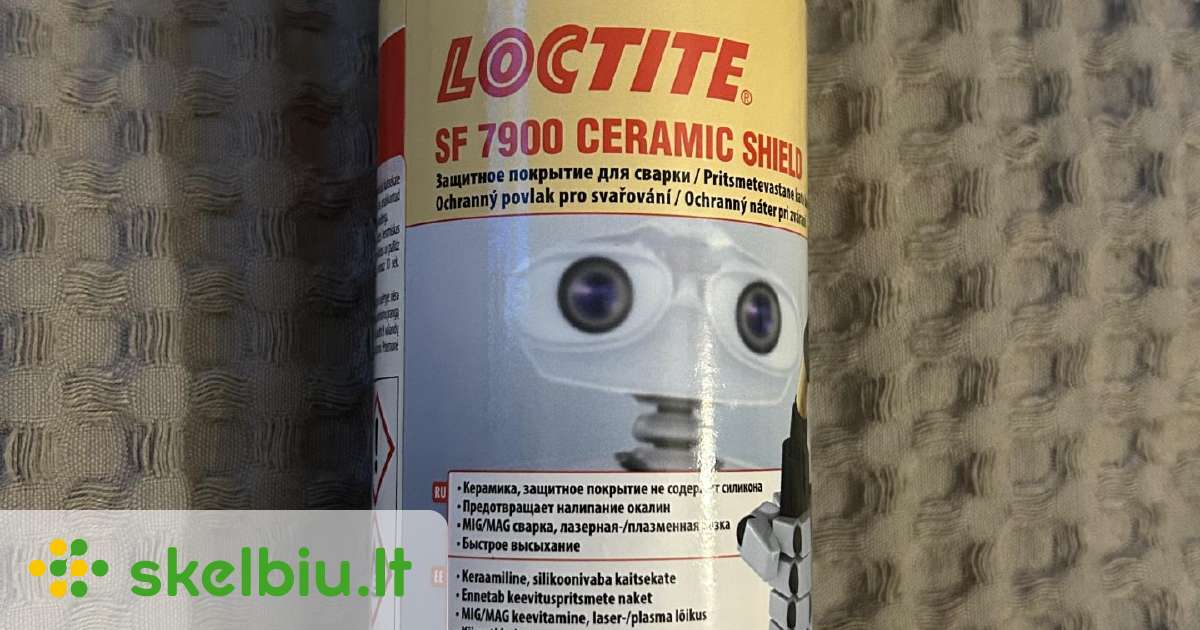 Keraminė apsauginė danga Loctite Sf 7900 - Skelbiu.lt