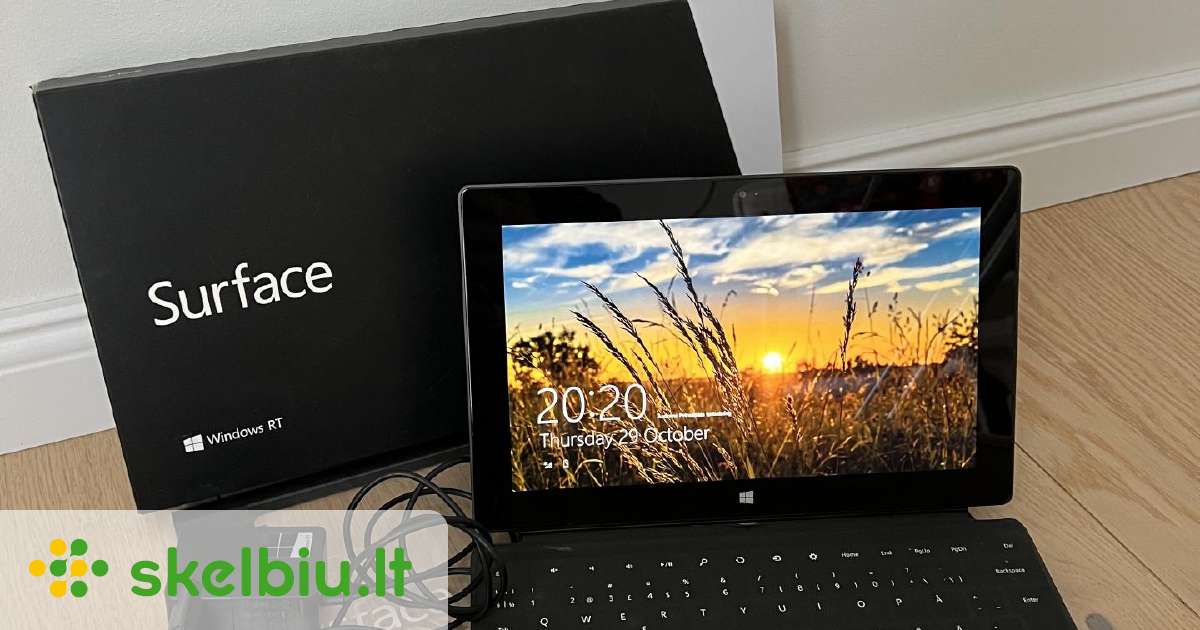 Windows Surface Rt + Office 65gb - Skelbiu.lt
