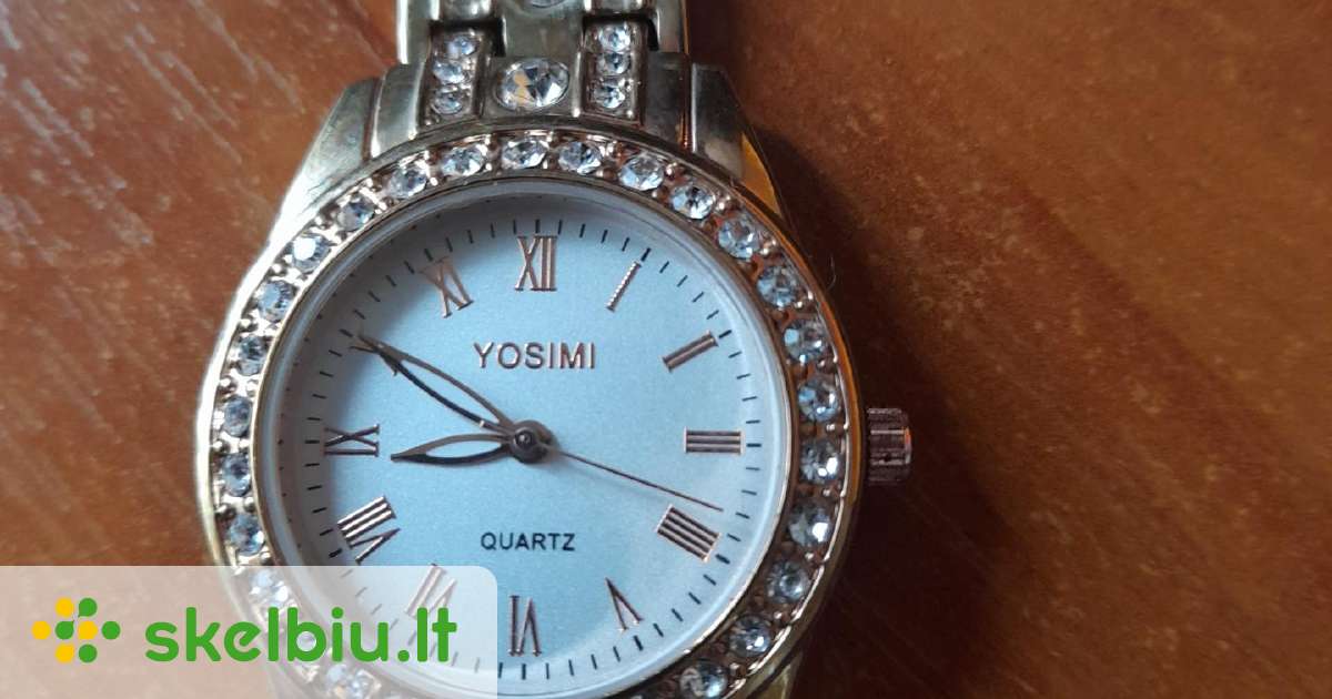Yosimi Quartz Moters atsparus vandeniui naujas! - Skelbiu.lt