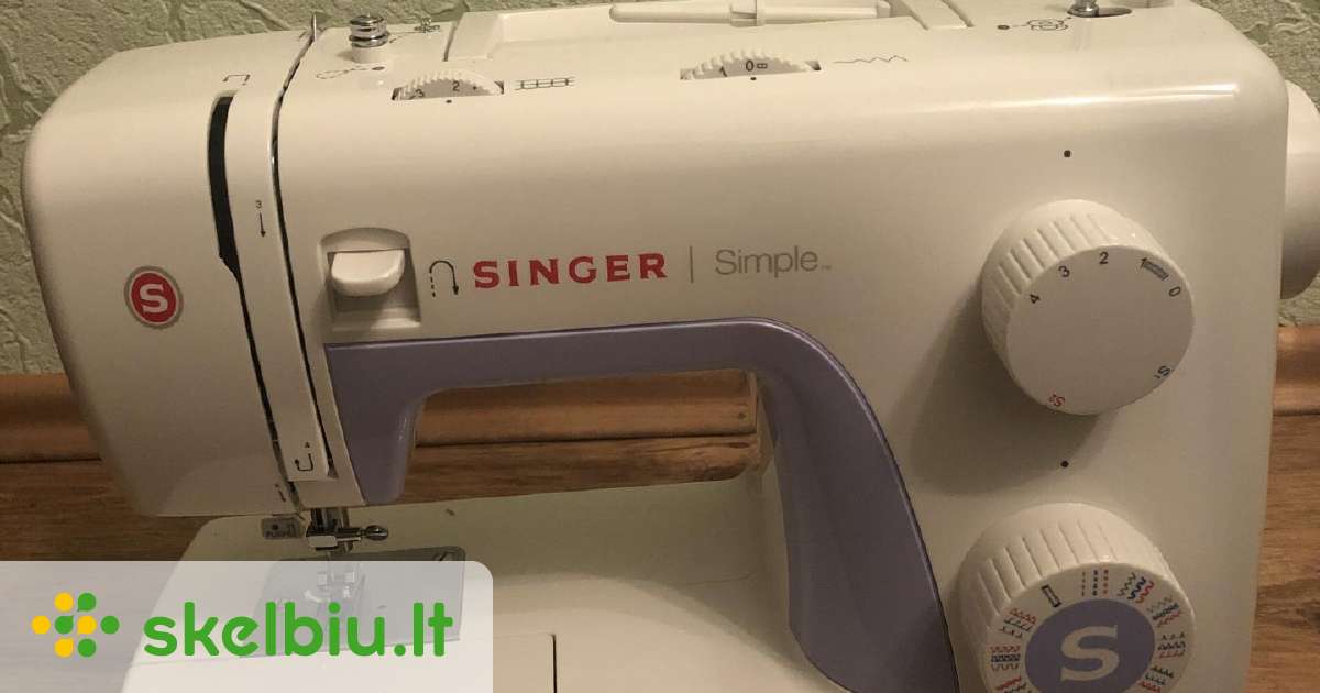Siuvimo mašina Singer simple 3232 - Skelbiu.lt