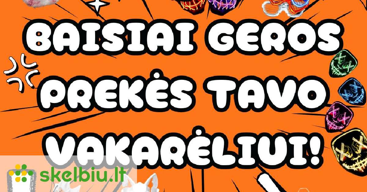 Helovyno Tematika - Skelbiu.lt