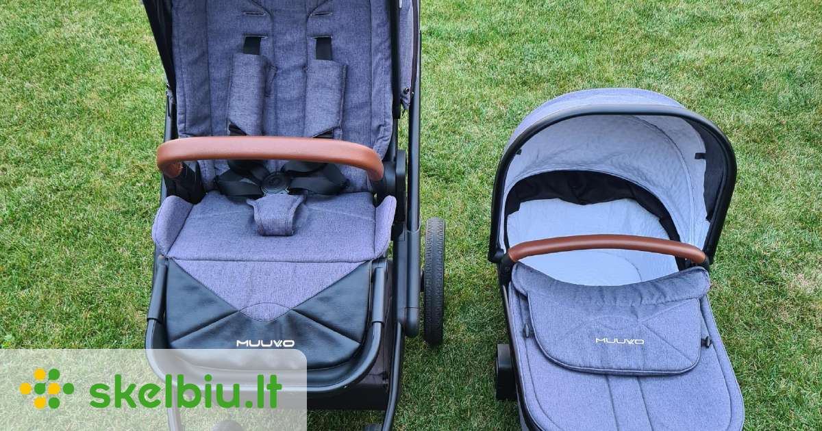 Muuvo Slick 2 in 1 vežimėlis - Skelbiu.lt