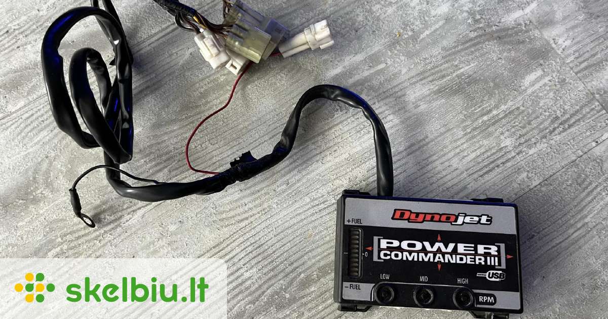 Parduodamas naudotas “dynojet Power commander III - Skelbiu.lt
