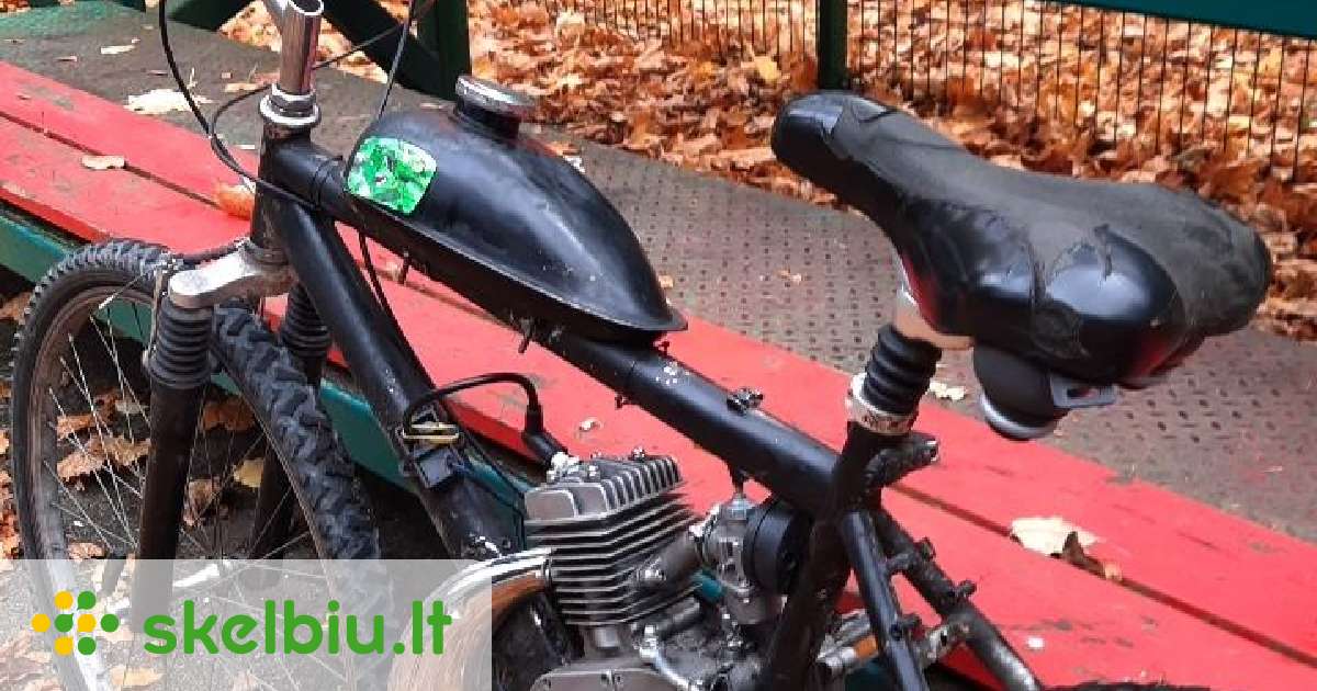 Motorinis dviratis 49cc - Skelbiu.lt