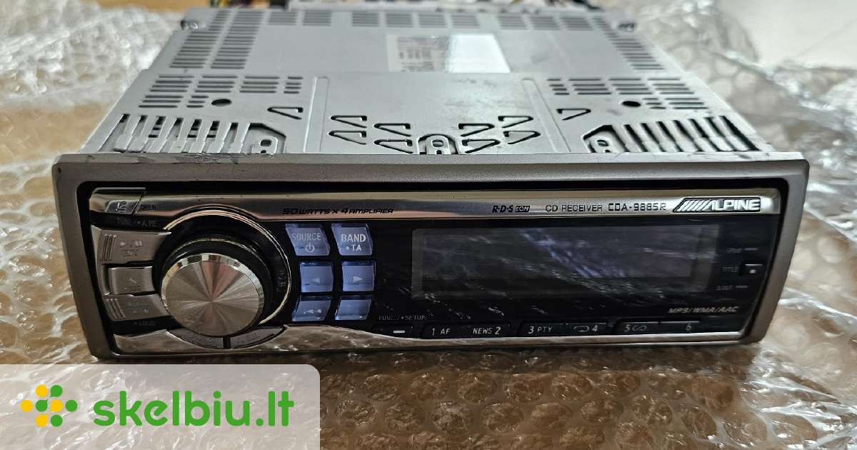 Alpine Cda 9885r - Skelbiu.lt