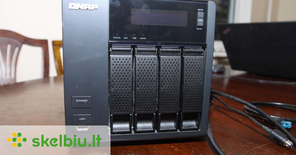 Qnap Ts-419p II Nas - Skelbiu.lt