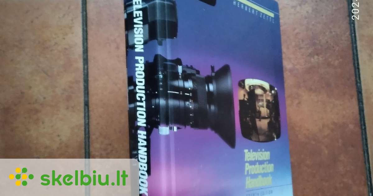 H. Zettl "Television production handbook" Usa 1984 - Skelbiu.lt
