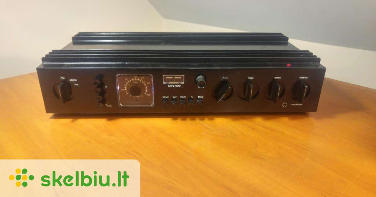 Sonab R4000-1, Hi-end resiveris, patefono jungtis - Skelbiu.lt